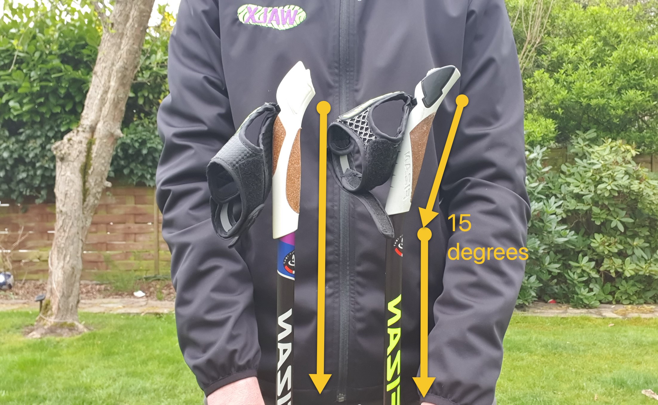 Fizan Impulse Nordic walking poles